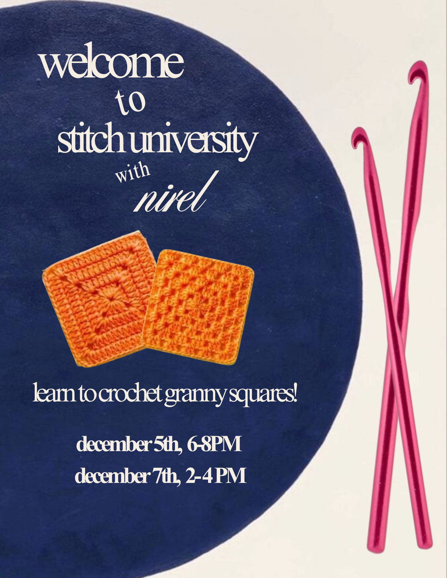 Learn to Crochet Granny Square (with Stitch University) – The Sewing ...